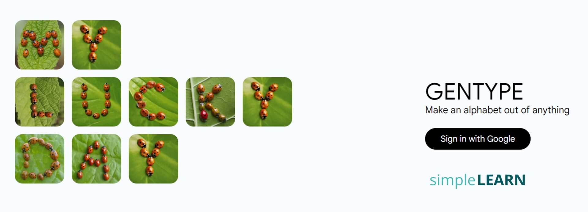 GenType - Google｜利用 生成式 AI 輕鬆創造風格字體！ - SimpleLearn