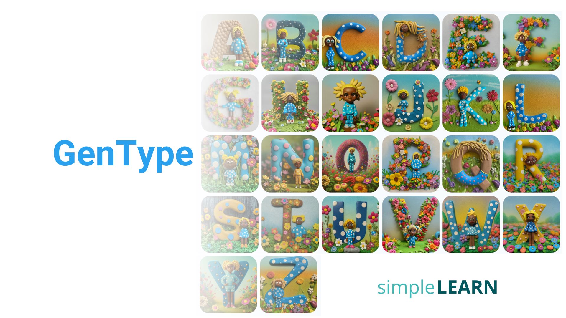 GenType - Google｜利用 生成式 AI 輕鬆創造風格字體！ - SimpleLearn