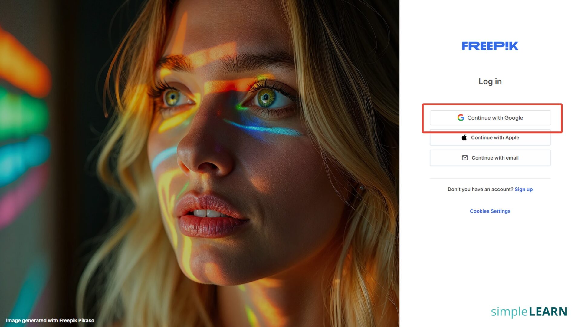 Freepik AI Tools 完整教學 (1)｜利用 AI Image Generator 探索文字到圖像的創意設計 - SimpleLearn